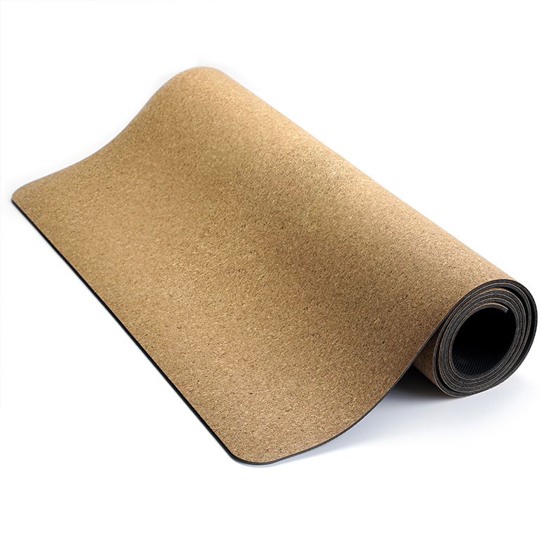 Wholesale Primary Color Cork Rubber Yoga Mat