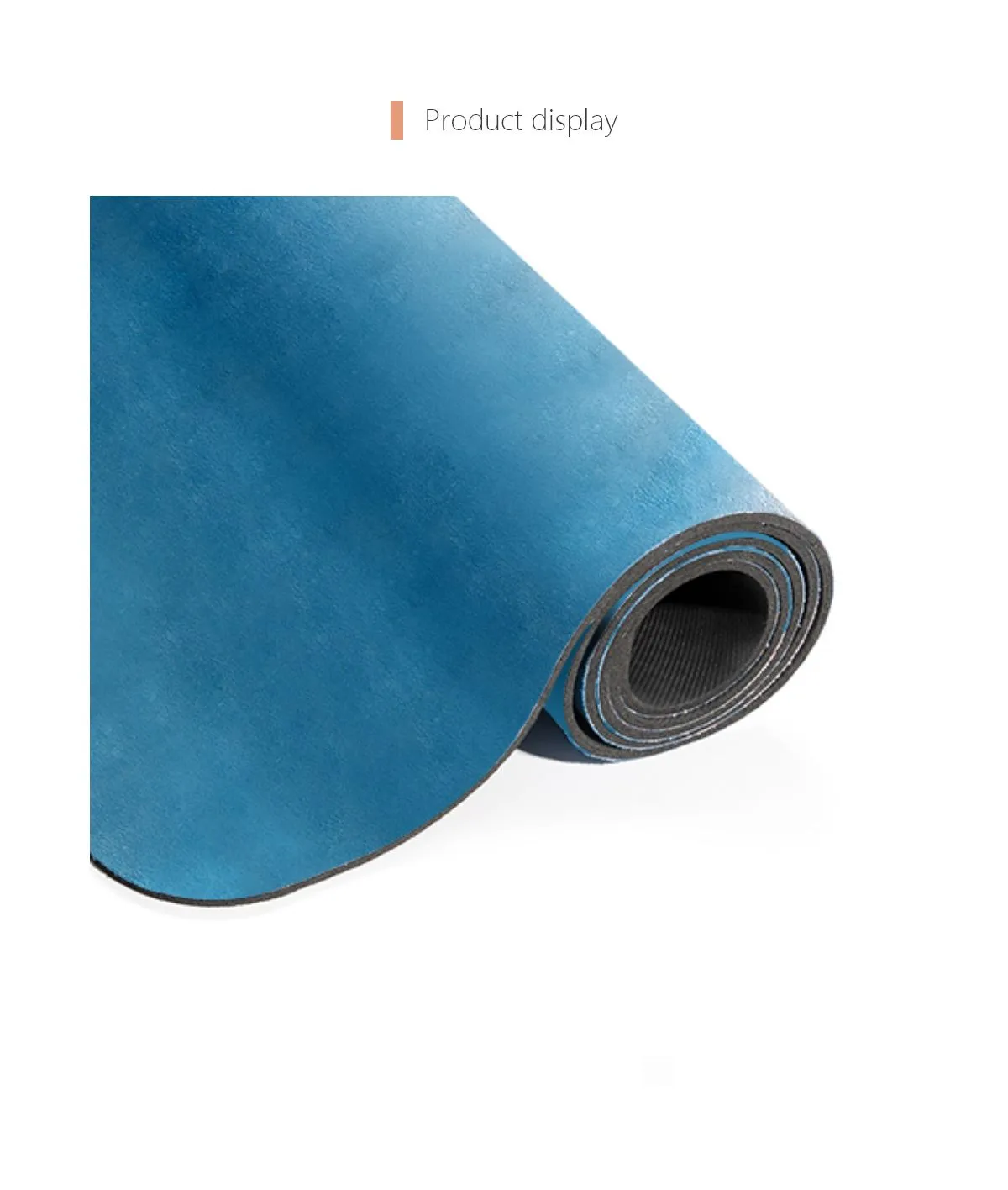 Wholesale Premium Suede Rubber Yoga Mat