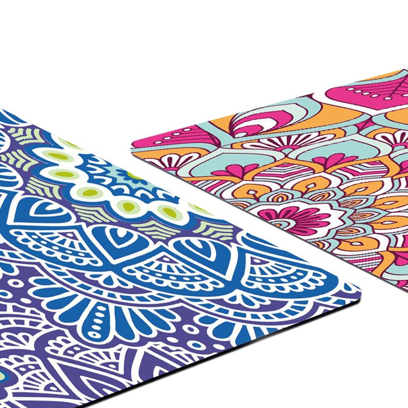Wholesale Custom Printed Suede Rubber Yoga Mat
