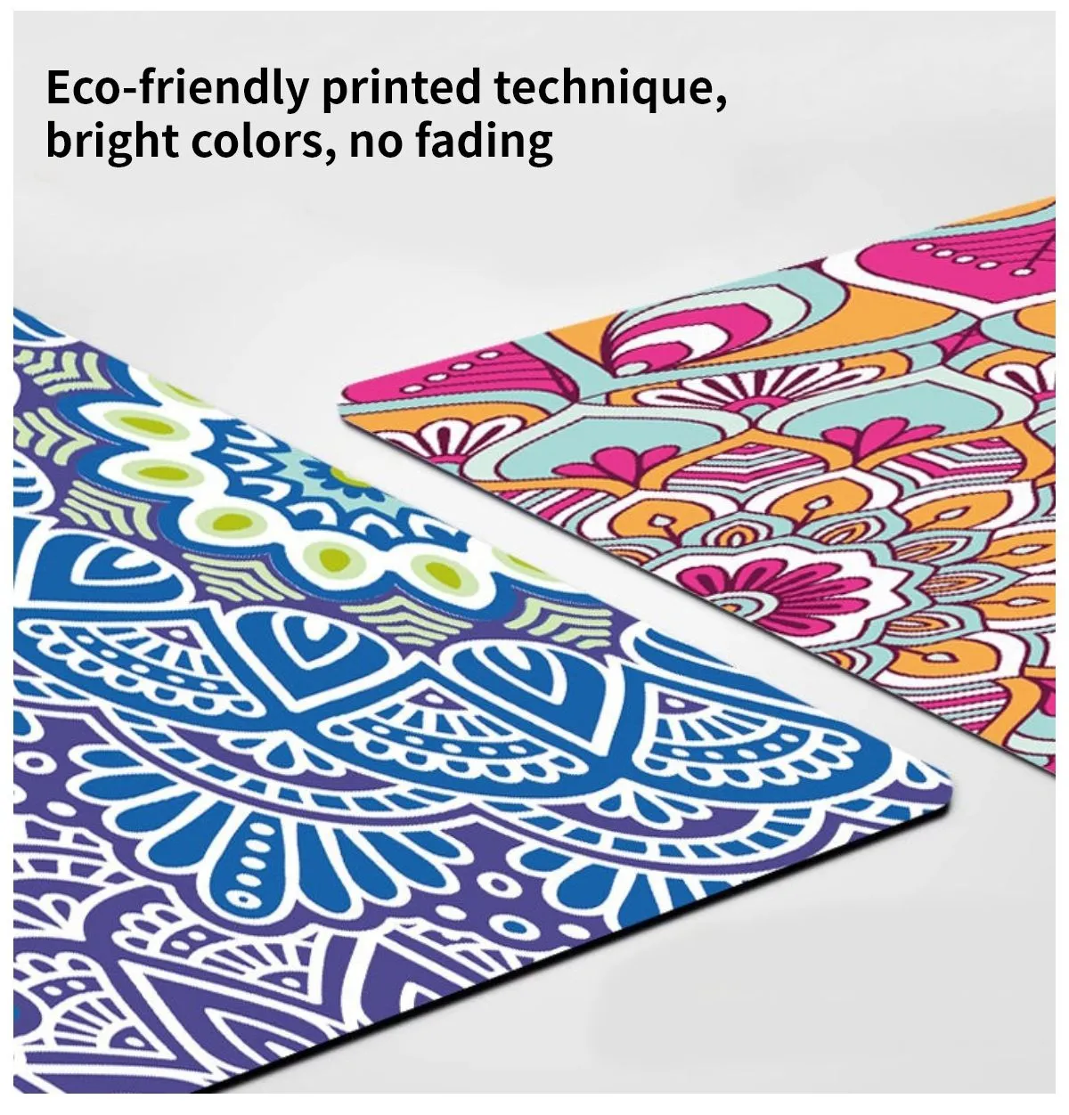 Wholesale Custom Printed Suede Rubber Yoga Mat