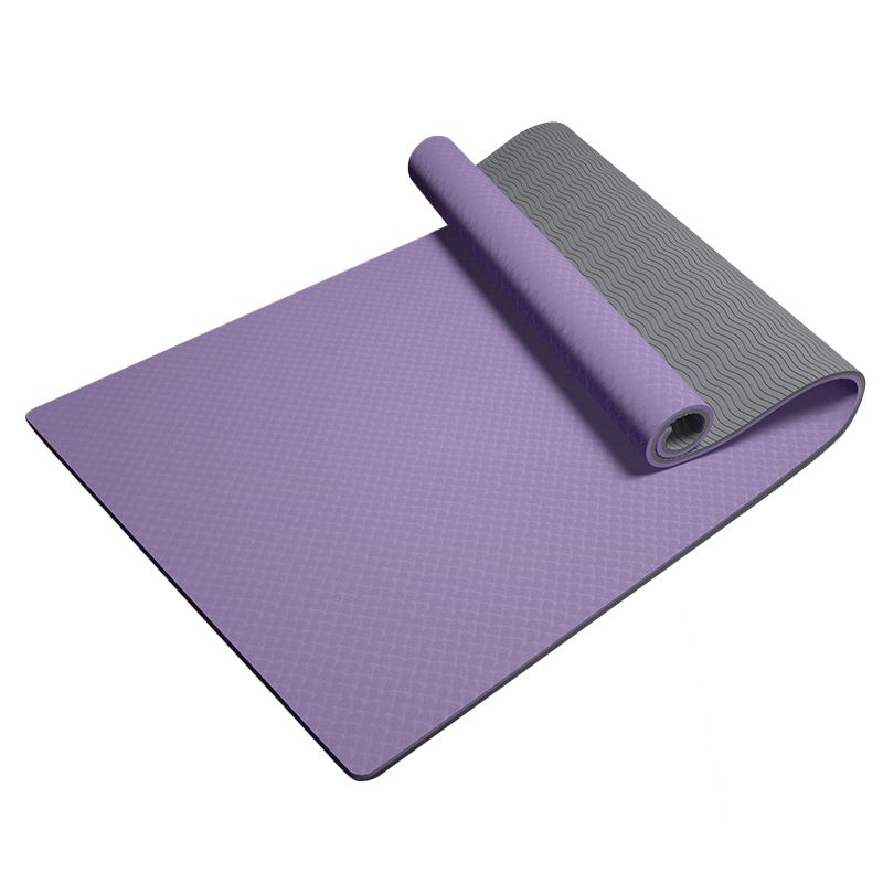 Eco-Friendly Non-Slip Double Color TPE Yoga Mat