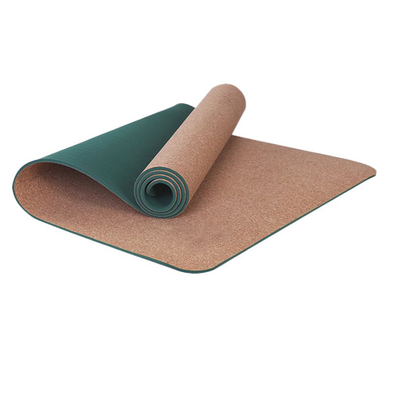 Glossy Cork Yoga Mat