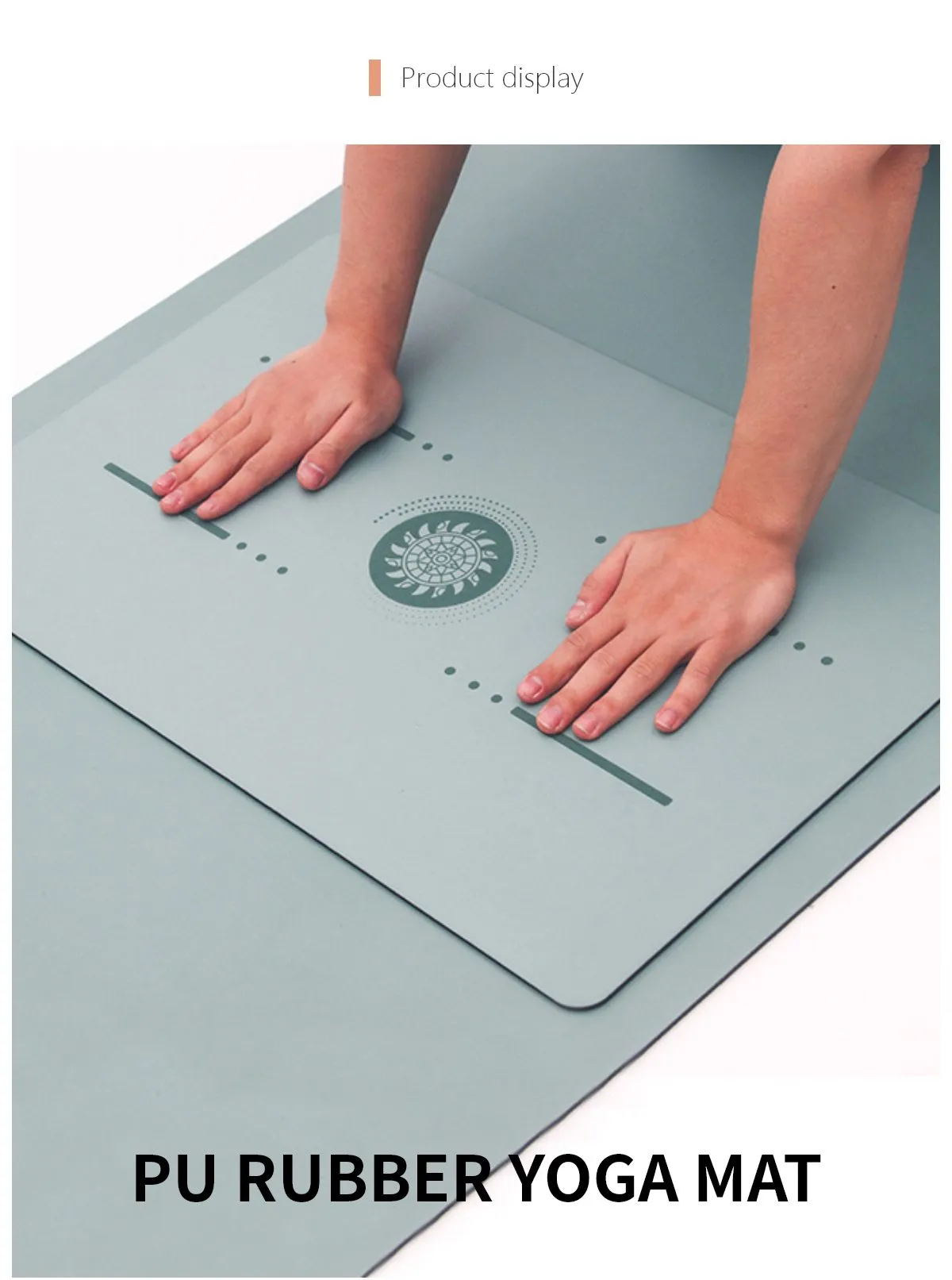 PU Handstand Yoga Mat | Anti-Skid Support Yoga Pad | Portable Small ...