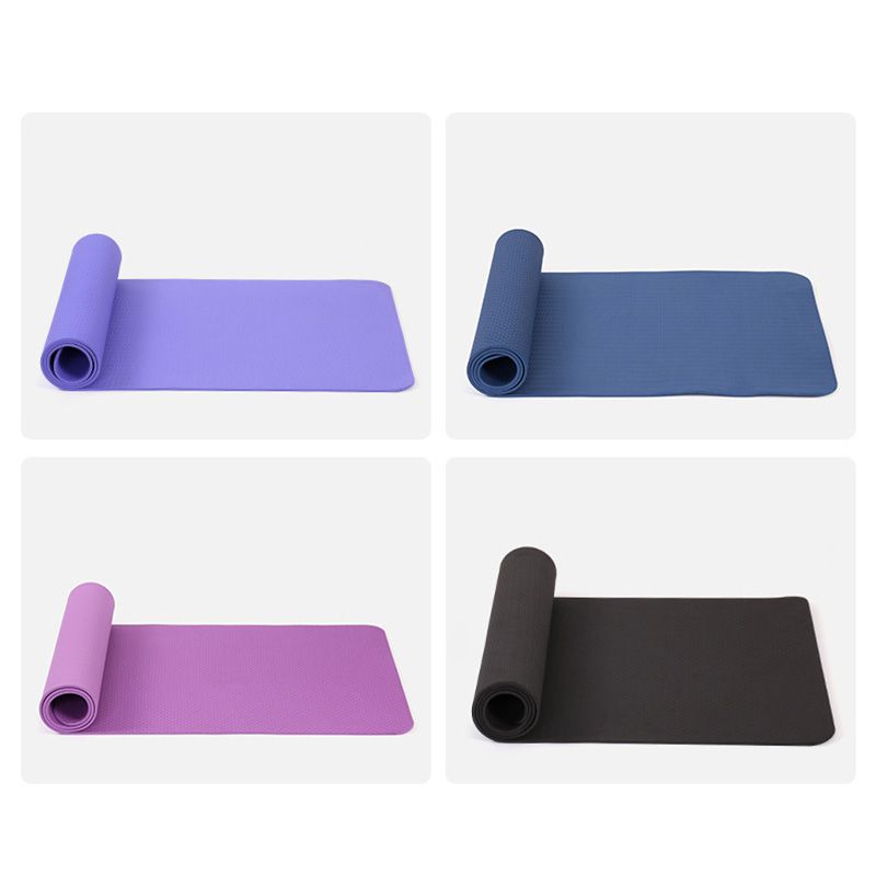 Non-Slip Double Color Tpe Yoga Mat