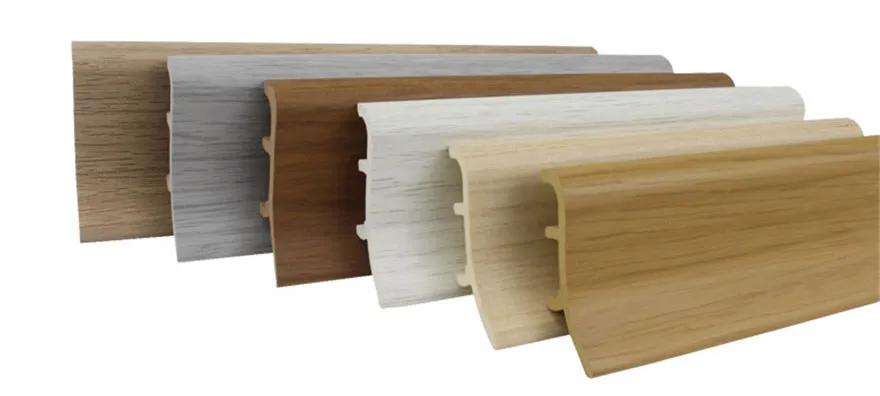 F50-A, RAITTO PVC Decorative Flooring Profile Foam PVC Skirting Board