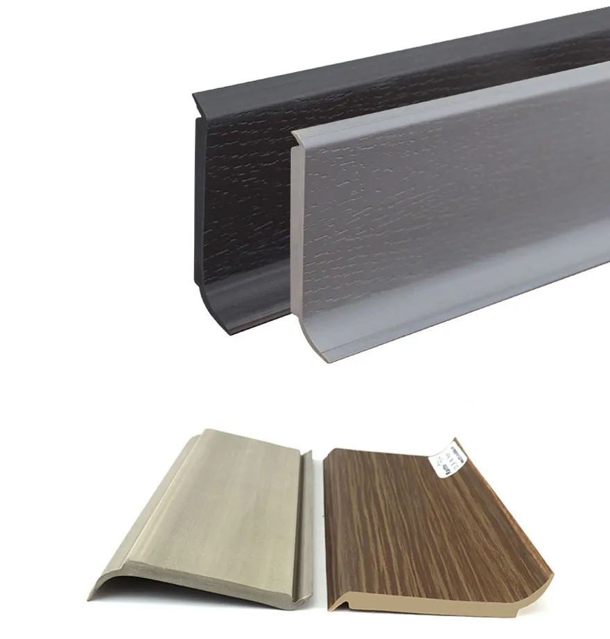 F60-A, RAITTO PVC Decorative Flooring Profile Foam PVC Skirting Board