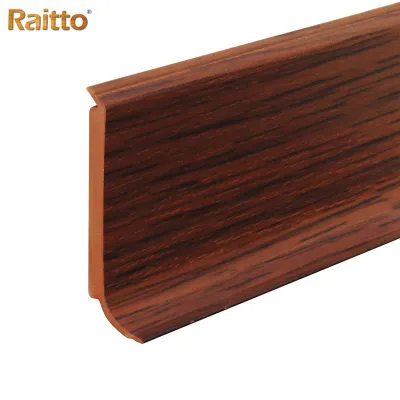 F60-A, RAITTO PVC Decorative Flooring Profile Foam PVC Skirting Board