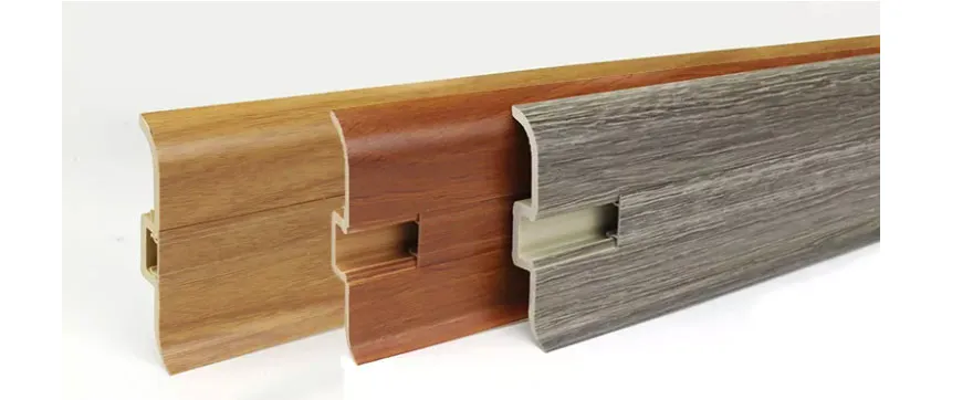 F70-A, RAITTO PVC Decorative Flooring Profile Foam PVC Skirting Board