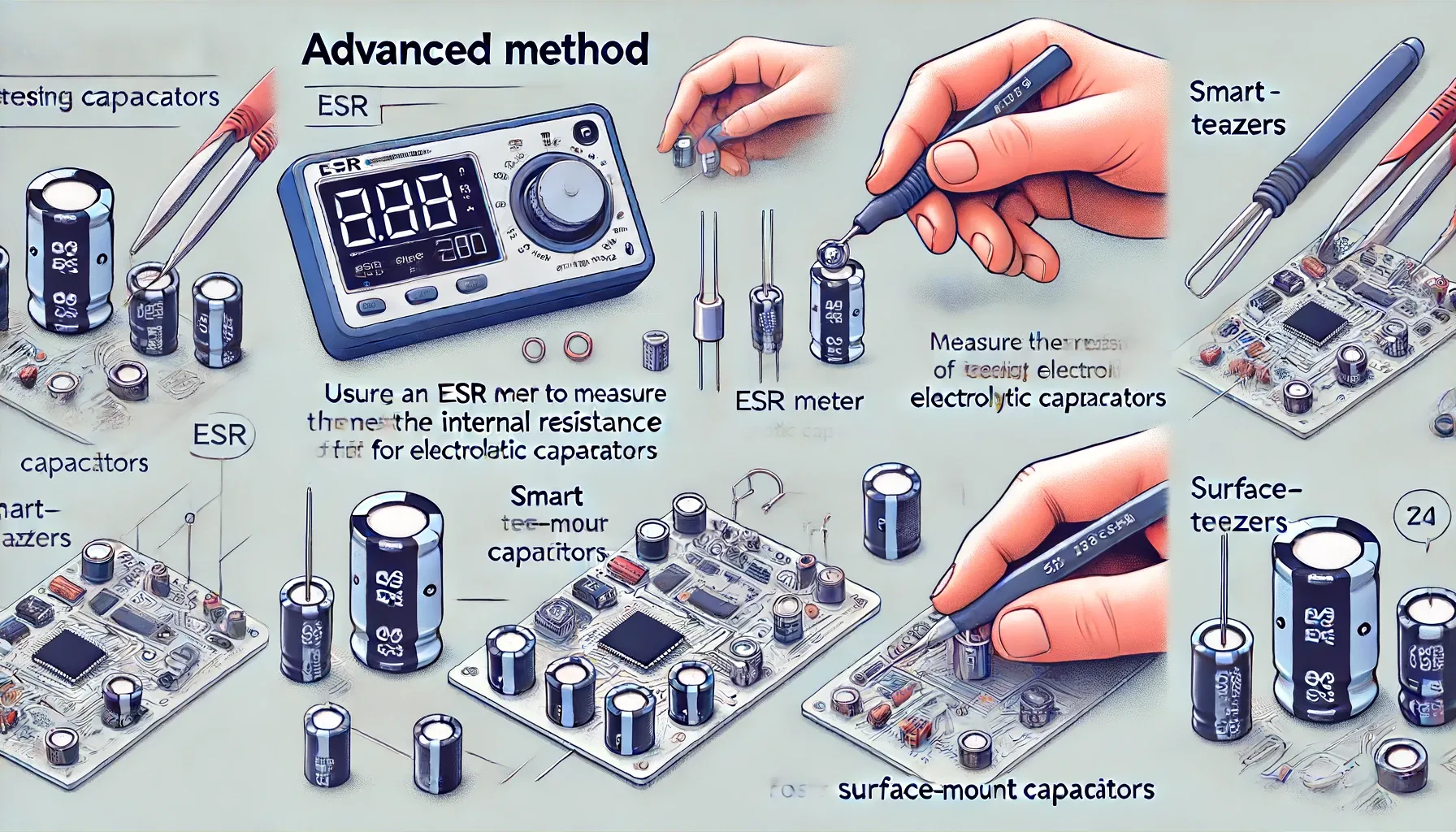 how to check a capacitor using a multimeter