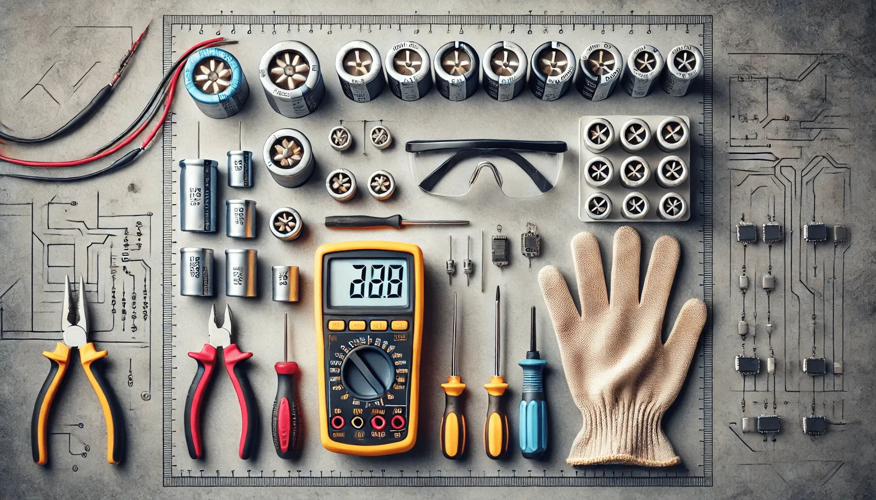 how to test capacitor in circuit