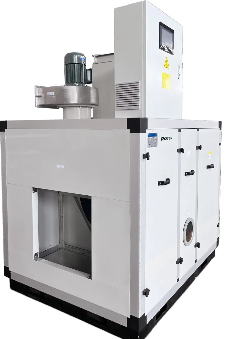 Steam heating desiccant rotor dehumidifier -China Shanghai supplier