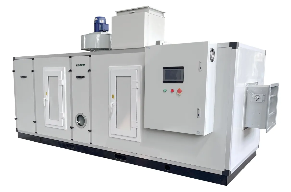Steam heating desiccant rotor dehumidifier -China Shanghai supplier