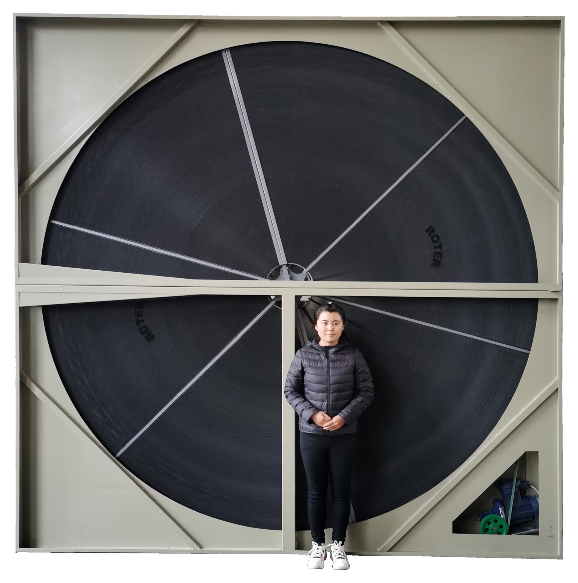 Energy recovery wheel (Rotary heat exchanger) from China Shanghai