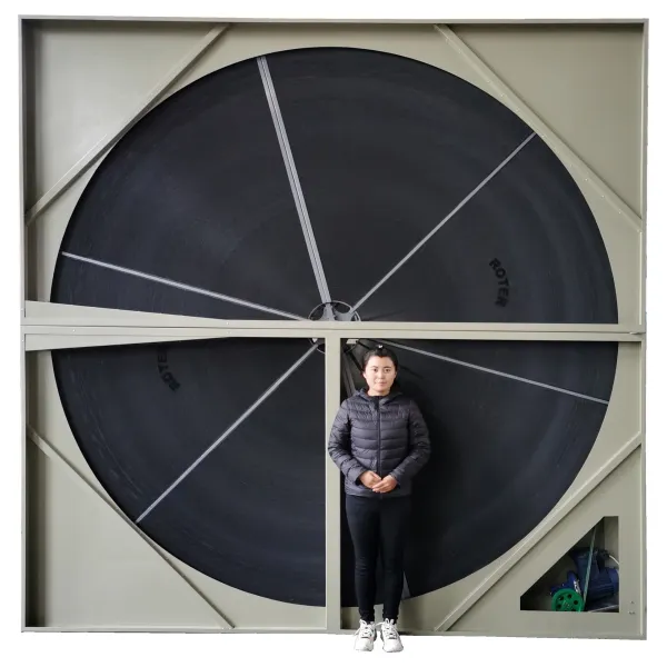 Energy recovery wheel (Rotary heat exchanger) from China Shanghai