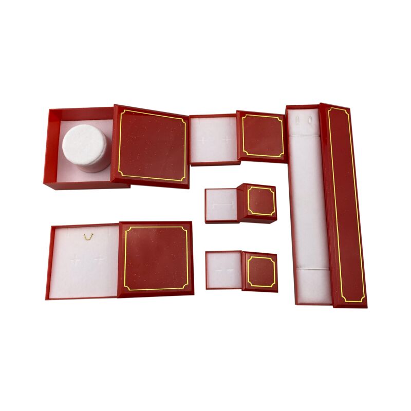 Transparent PS Plastic Jewelry Box