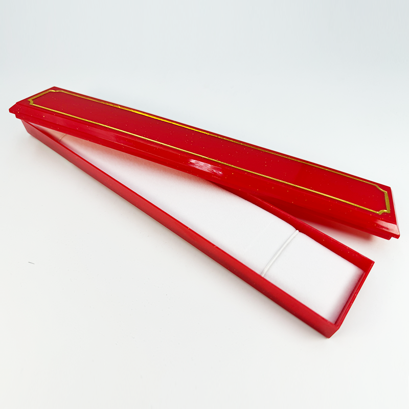 Transparent PS Plastic Jewelry Box