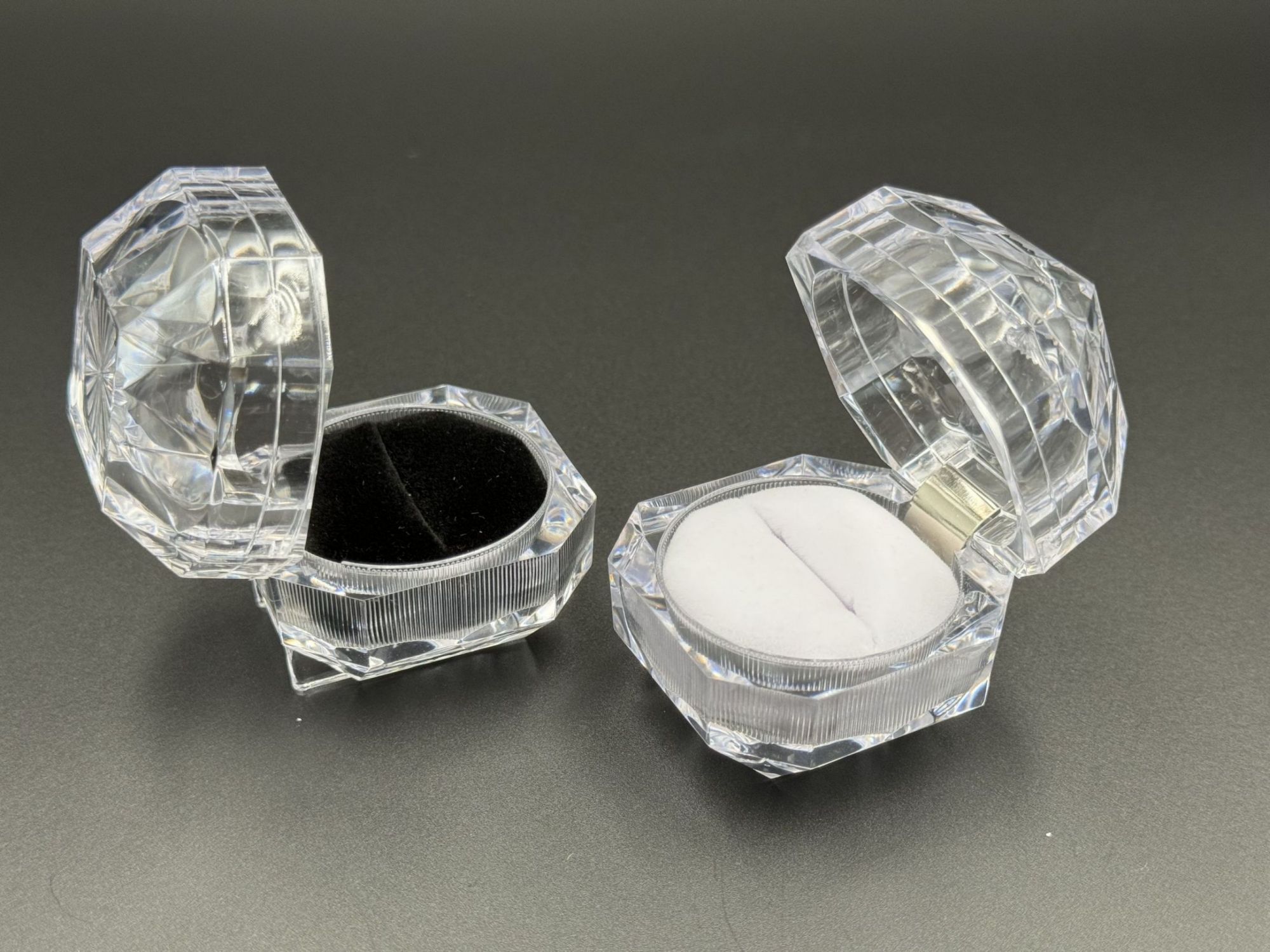 Clear Transparent Jewelry Box