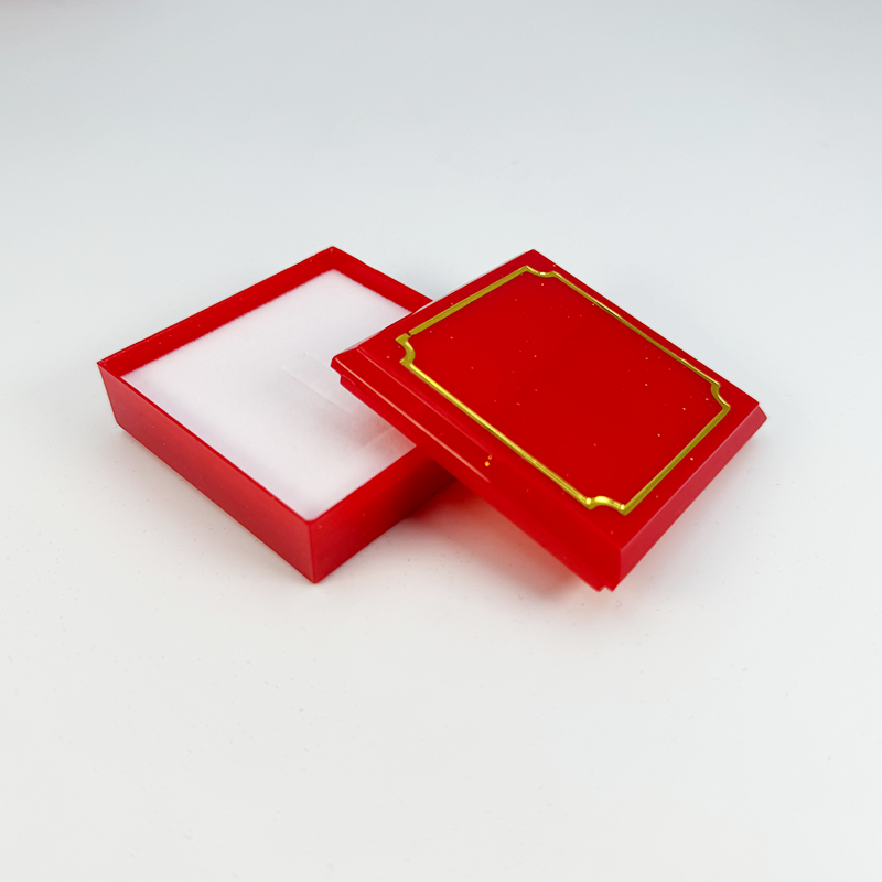 Transparent PS Plastic Jewelry Box