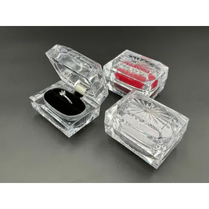 Clear Transparent Jewelry Box