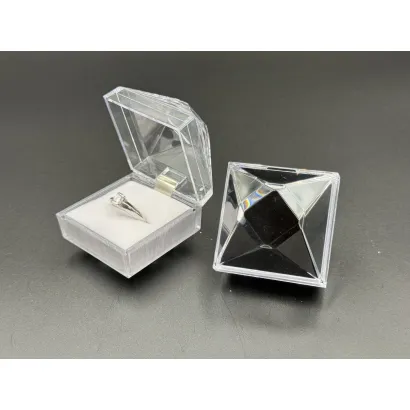 Clear Transparent Jewelry Box