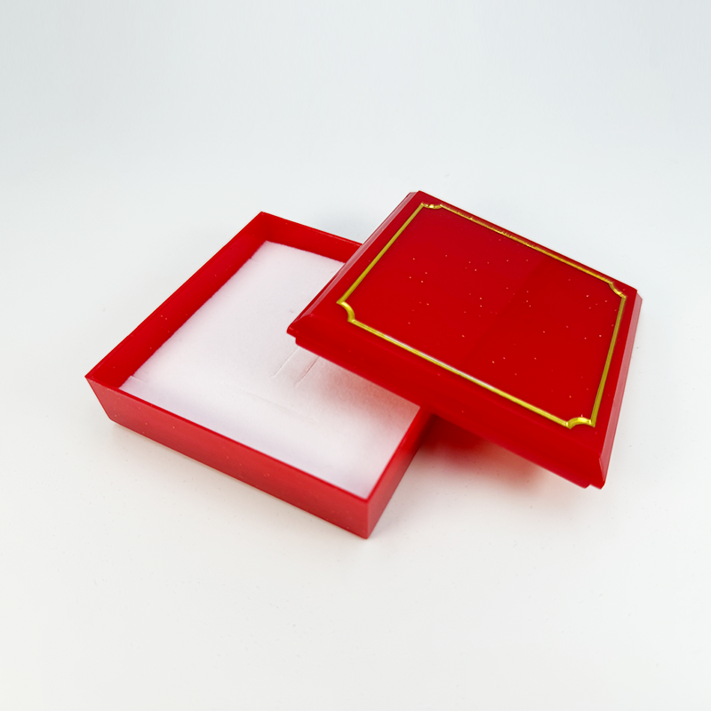 Transparent PS Plastic Jewelry Box