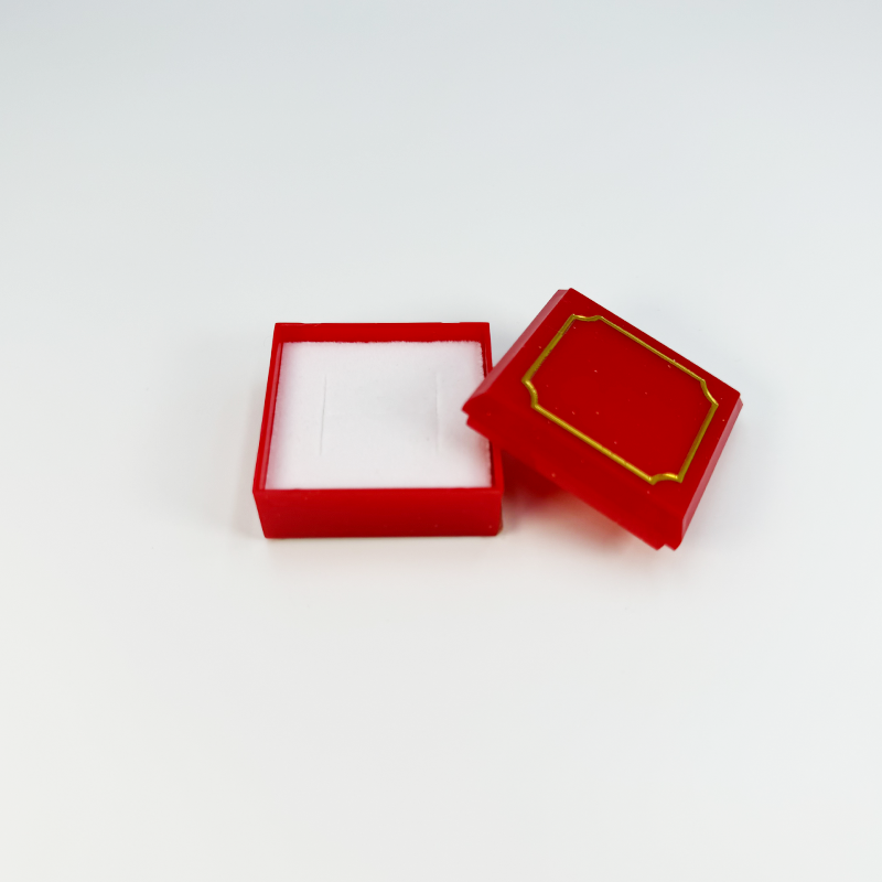 Transparent PS Plastic Jewelry Box