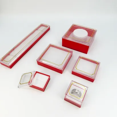 Clear Transparent Jewelry Box