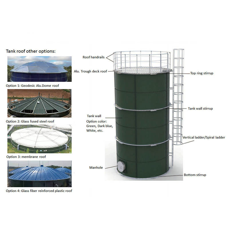Storage tank roofs options