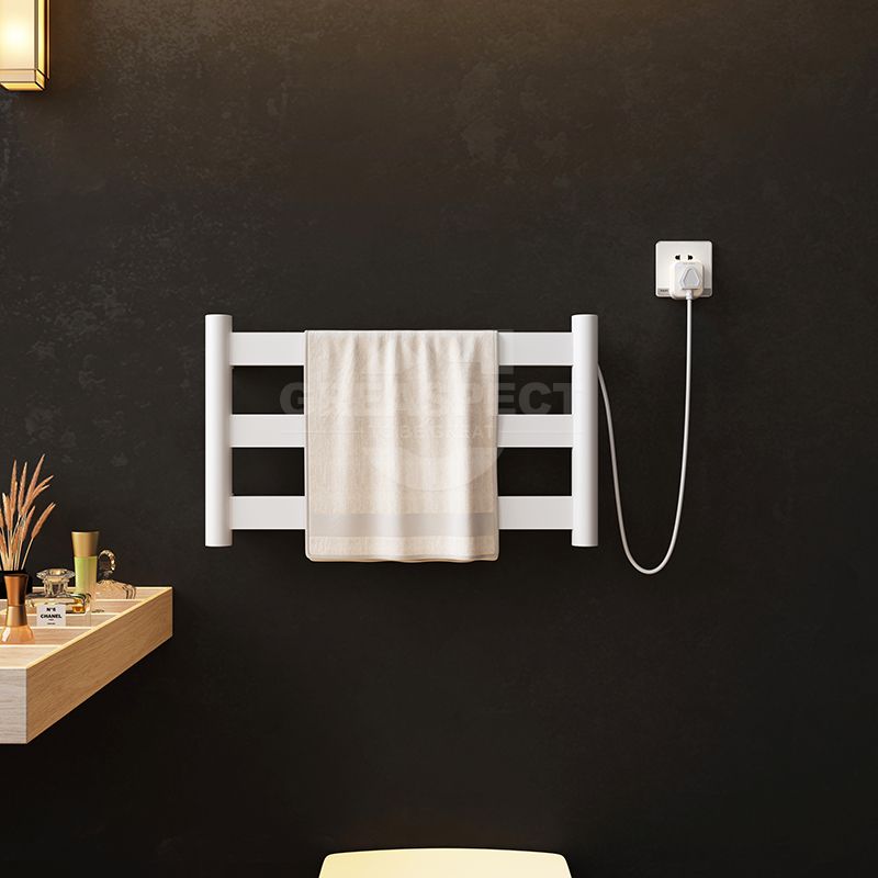 Matt black warmer towel rail supplier wholesale