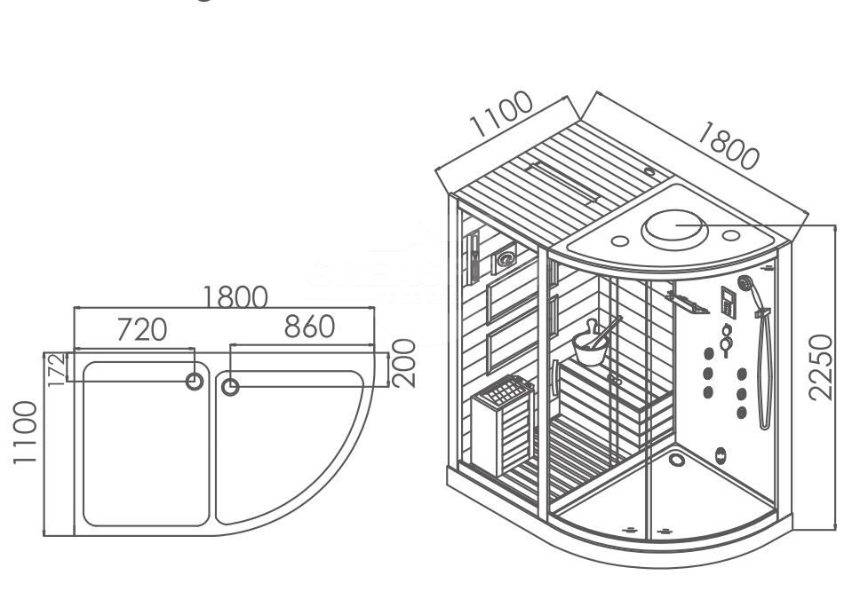 Sauna Steam Room Wet And Dry Manufacturers