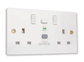 13amp Twin RCD Socket
