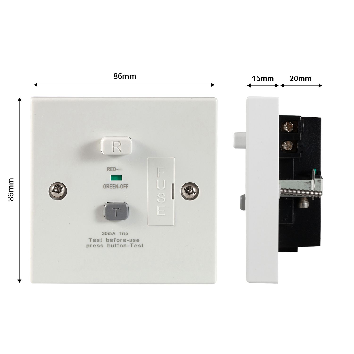 13amp RCD Socket