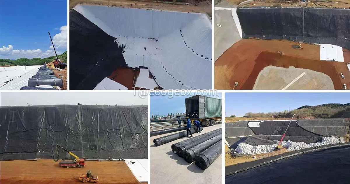 Geosynthetics Materials for landfill project - EcoGeoX