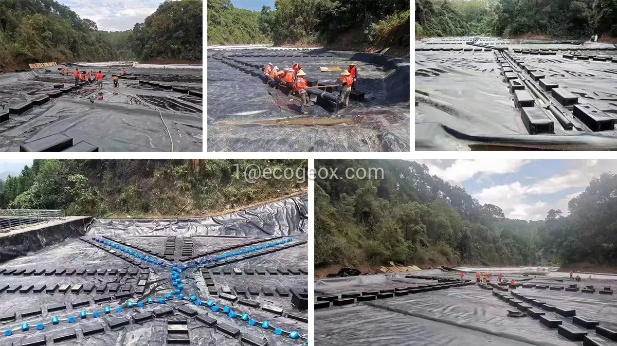 HDPE Geomembrane for Biogas Project