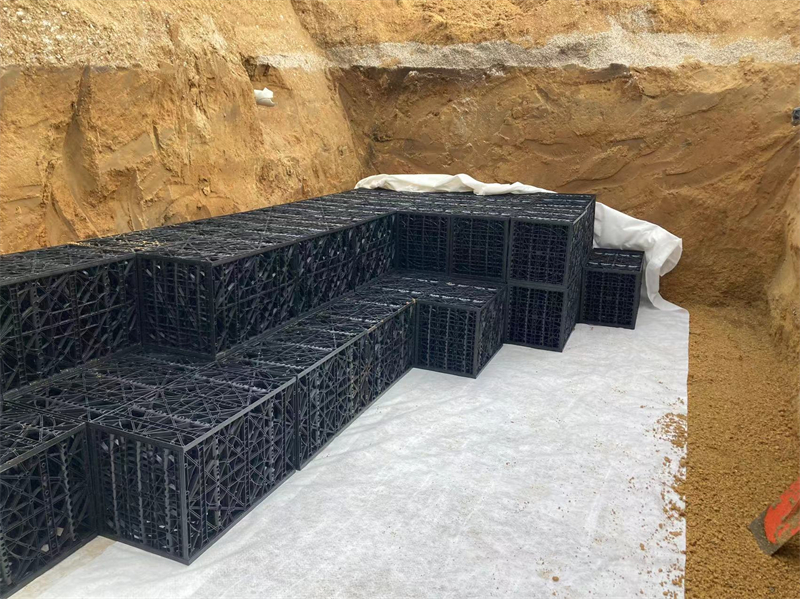 Application of PP Water Storage Module - EcoGeoX