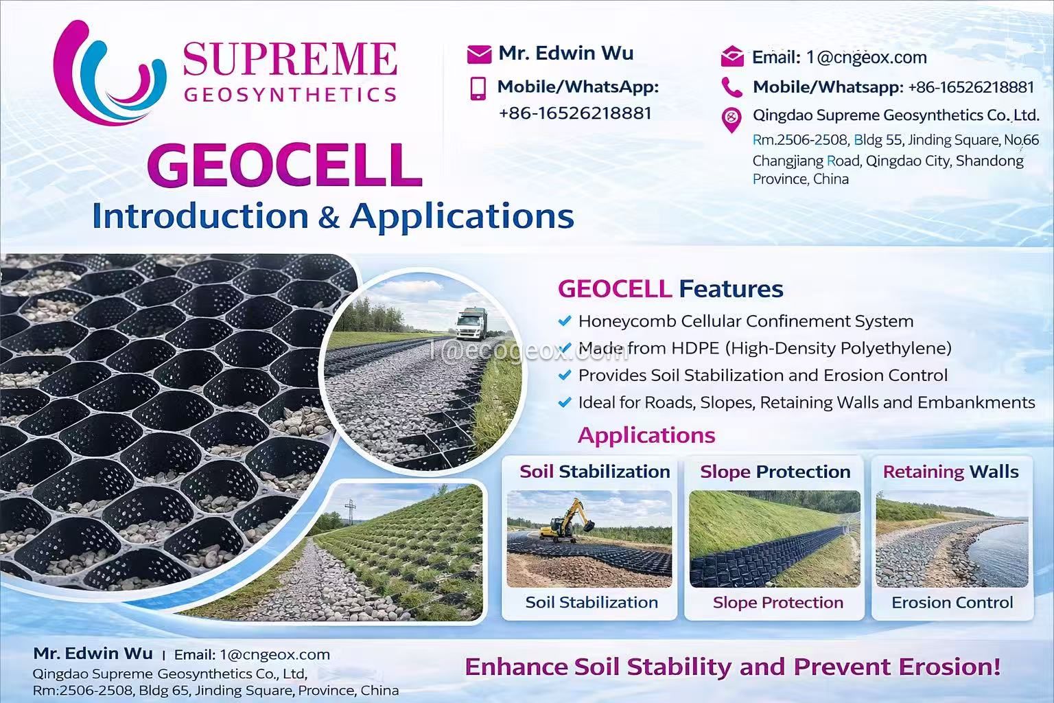 The Foundation of Modern Infrastructure: High-Performance Geocell