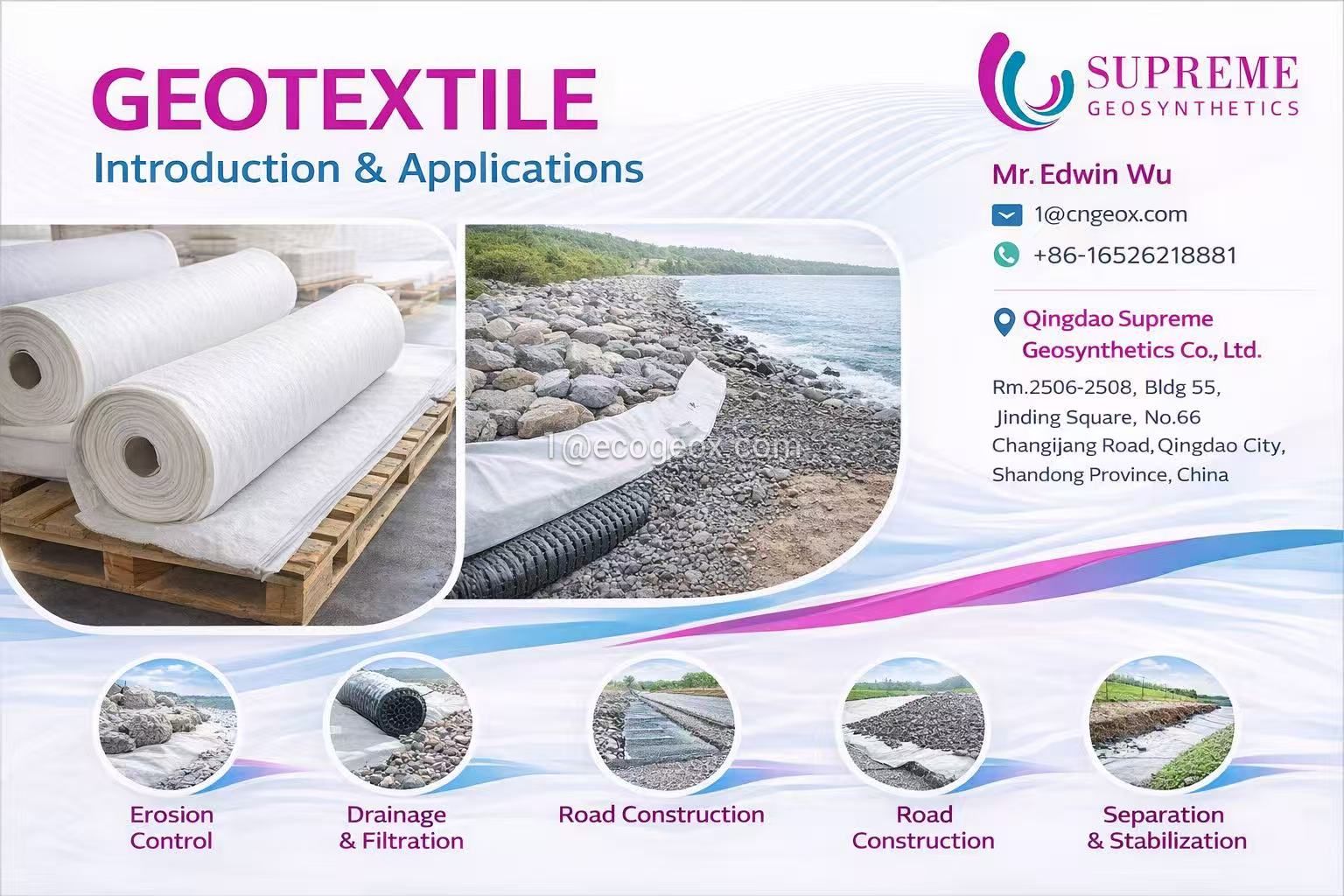 Revolutionize Projects with Premium EcoGeoX Geotextiles Solutions