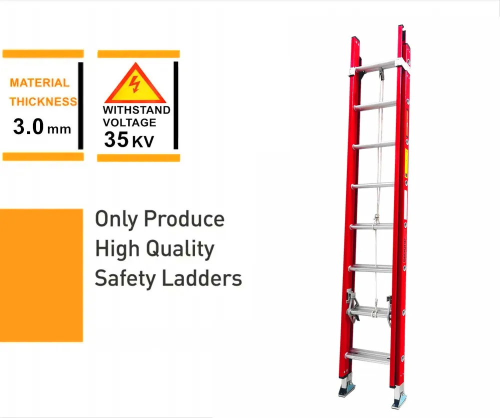 fiberglass ladder,two section ladder