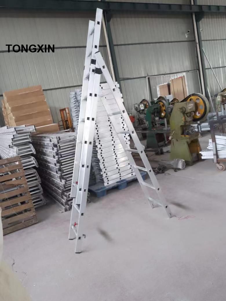 3 section ladder,aluminum extension ladder
