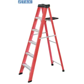double sided ladder,double sided step ladder