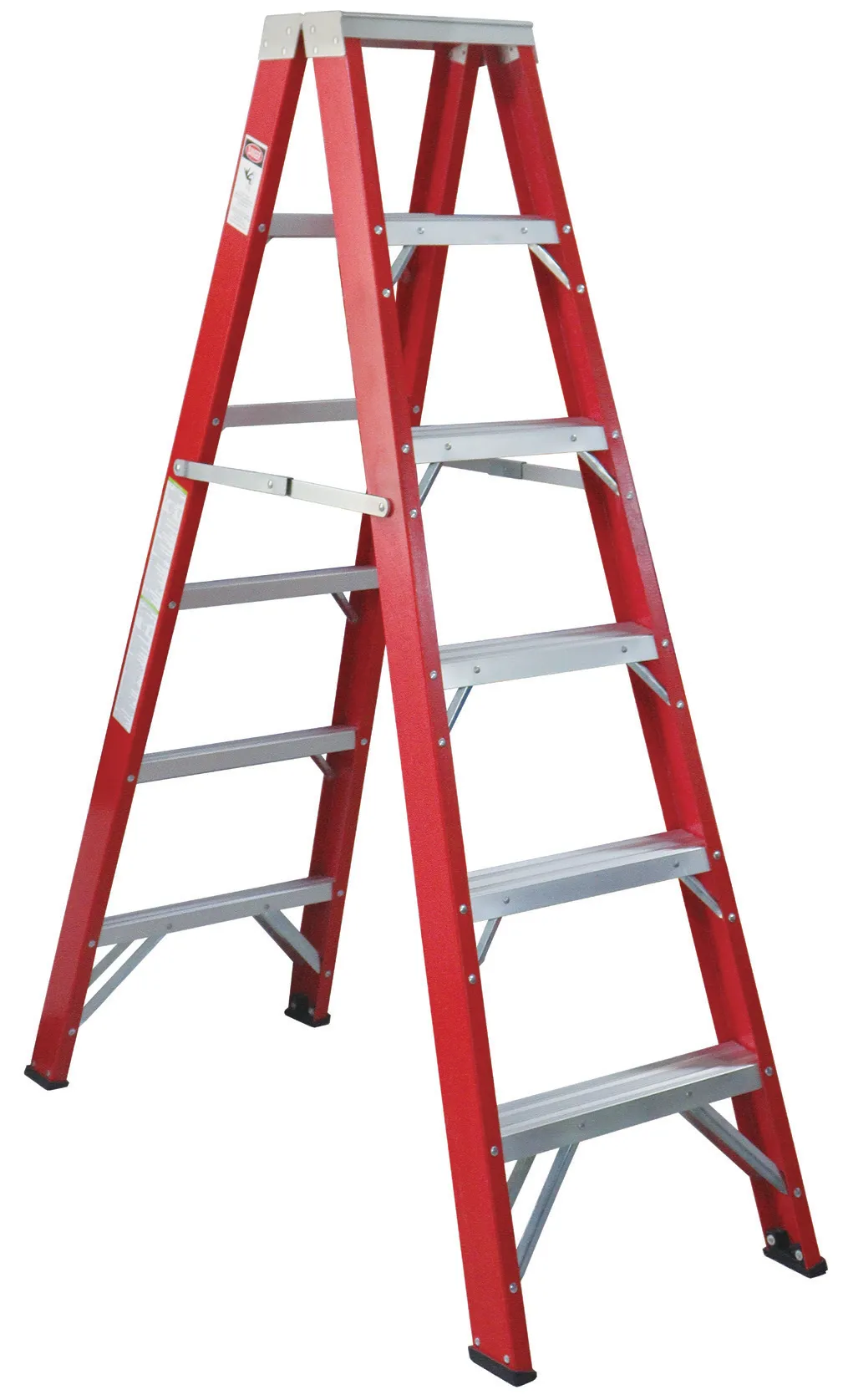double side ladder,5 step fiberglass ladder