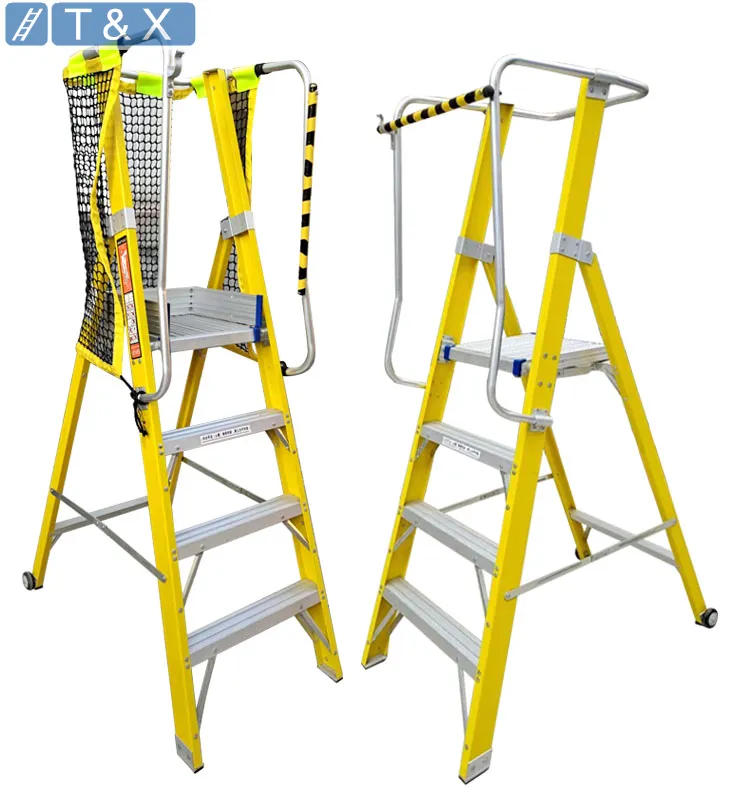 fiberglass platform ladder,fiberglass platform