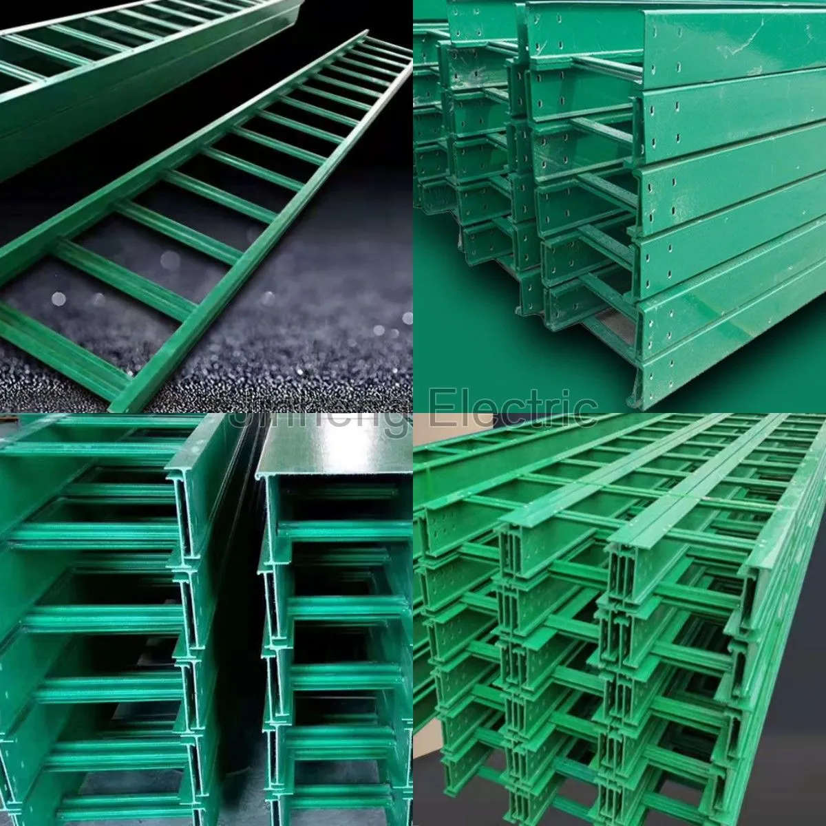Fiber reinforced plastic cable tray, frp cable tray