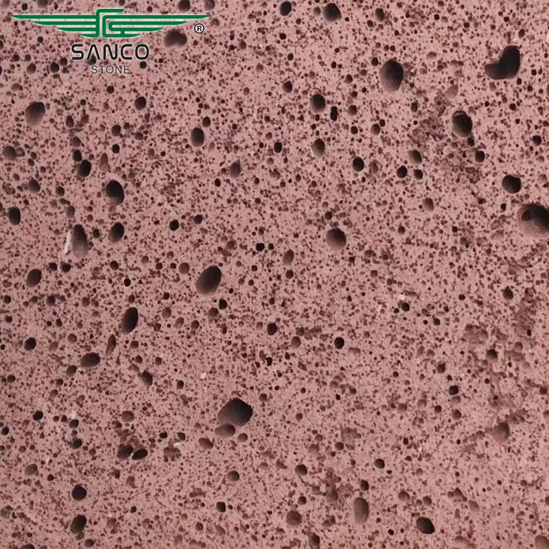 Red Lava Stone