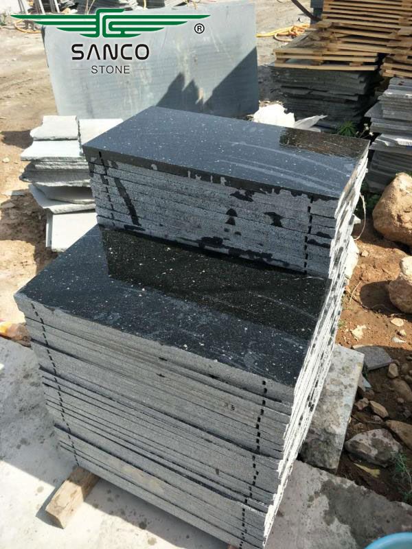 Black Granite Wall Cladding