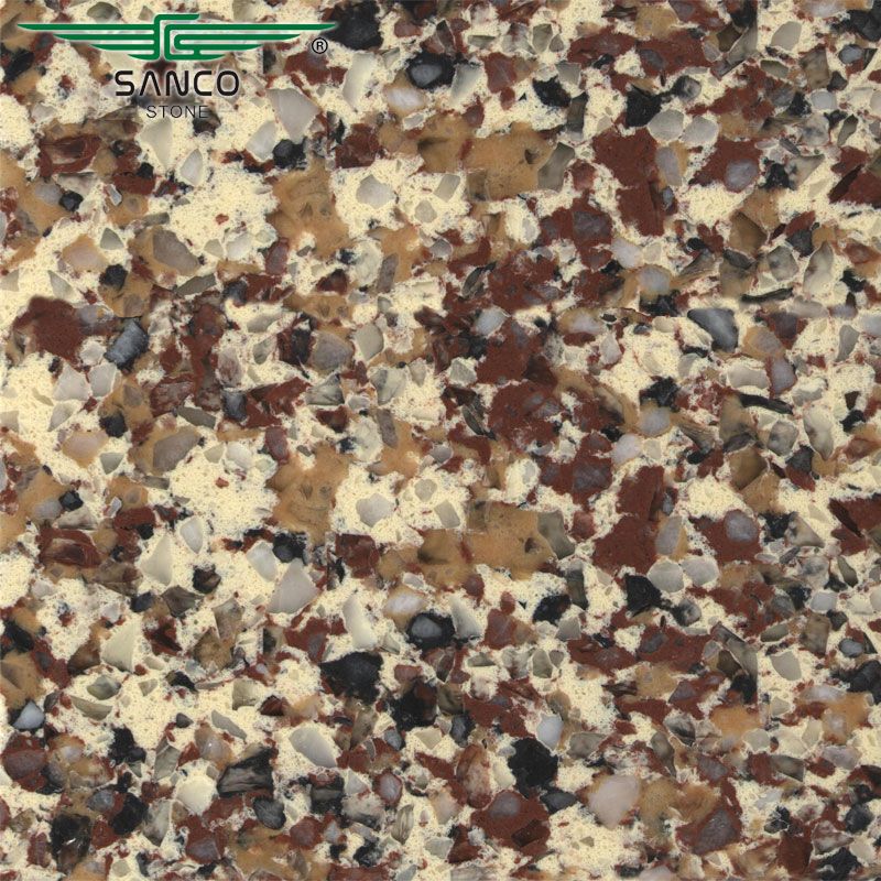 Multicolor Quartz Countertops