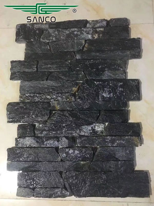 Black Stacked Stone