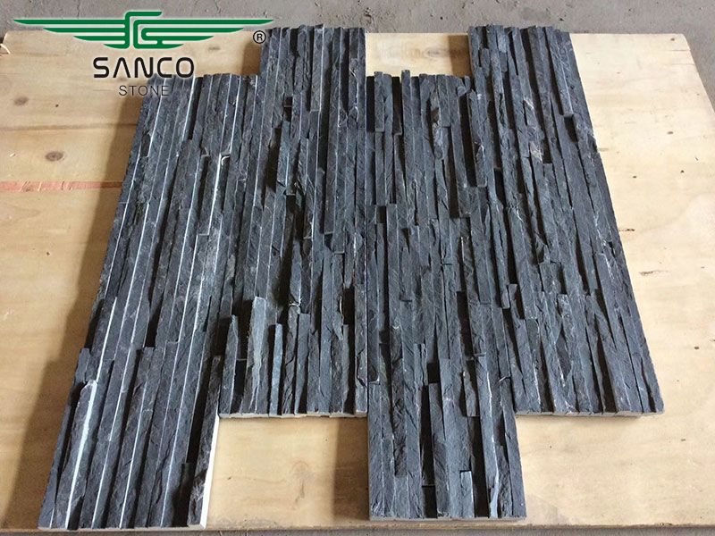 Stacked Stone Paneling