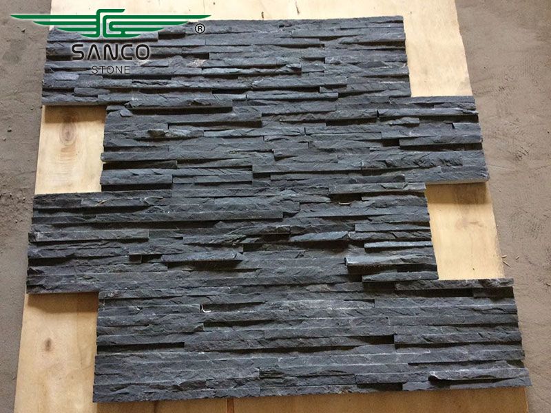 Stacked Stone Paneling