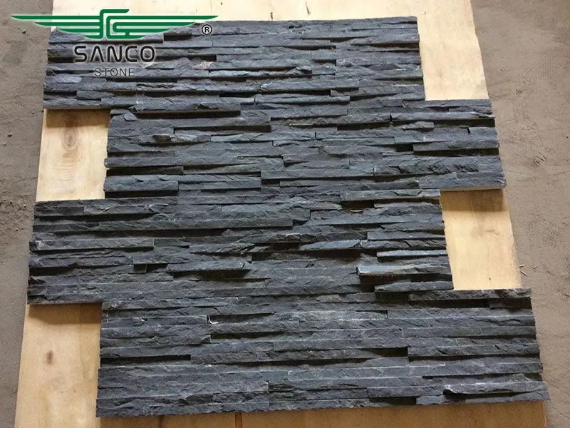 Stacked Stone Paneling